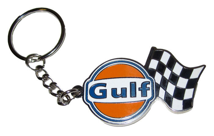 Gulf Le Mans Racing Metal Keychain – Speedgear