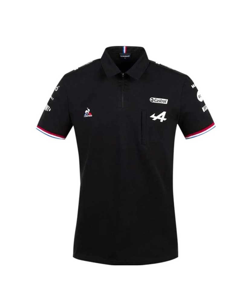 Alpine F1 Racing Black Team Polo Shirt – Speedgear