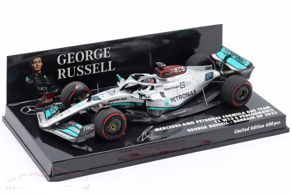 1:43rd Mercedes AMG Petronas F1 George Russell #63 2022 – Speedgear