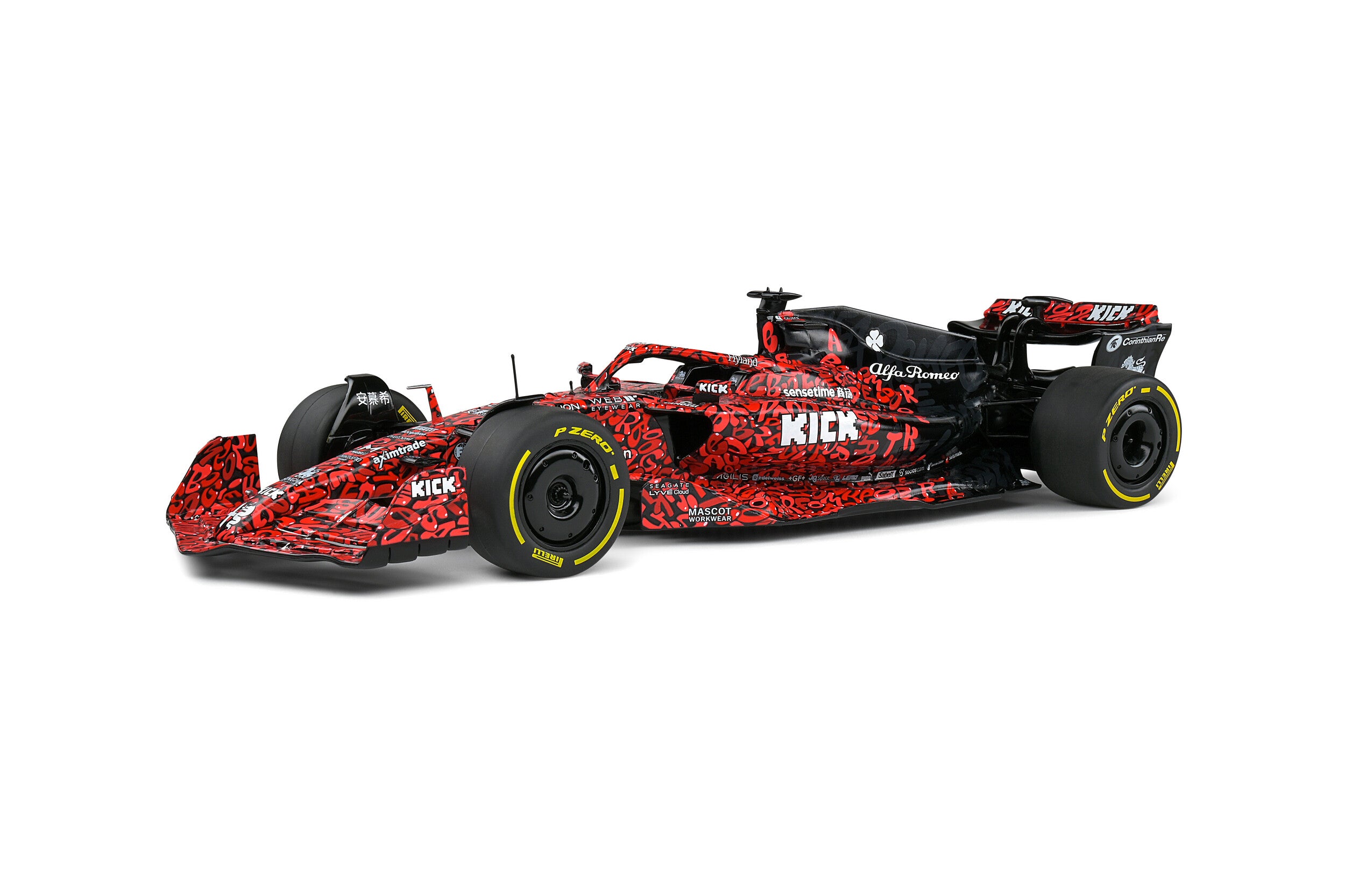 1:18th Alfa Romeo C42 Team X F1 Boogie Art Car 2023 – Speedgear