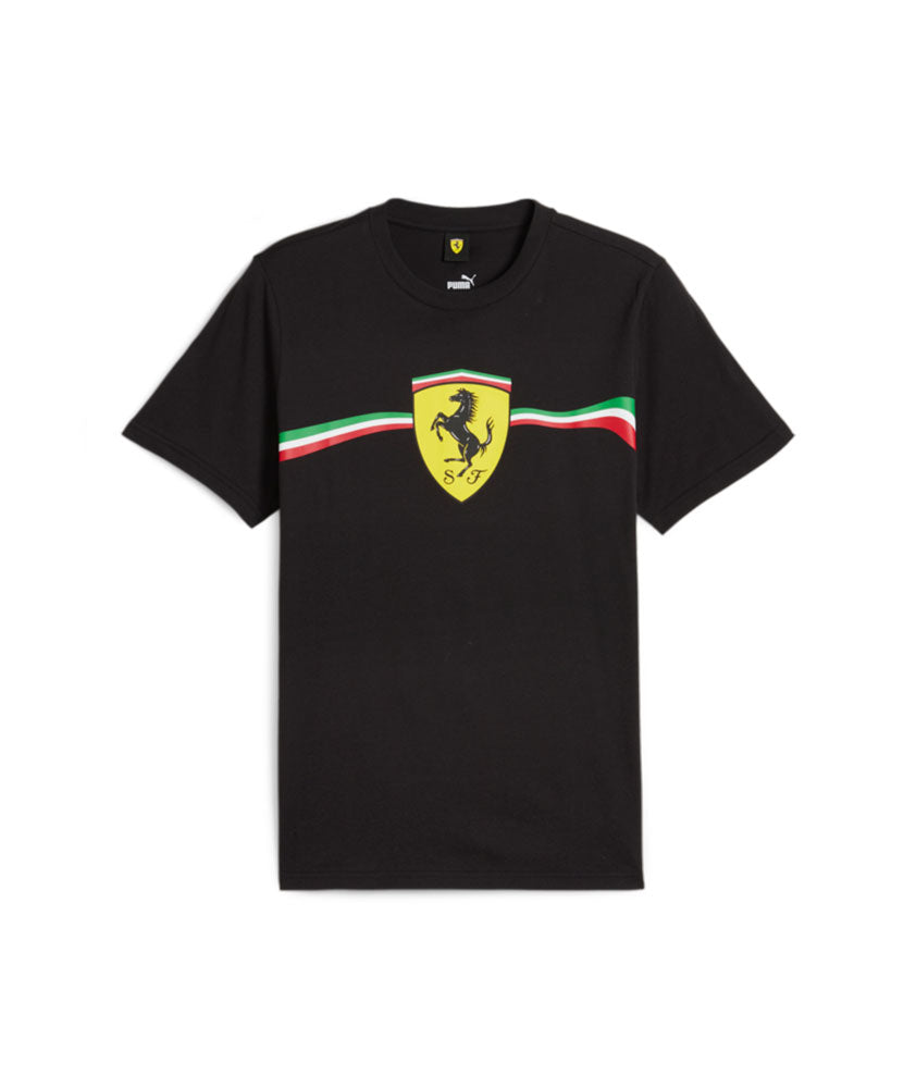 Puma Ferrari Race Heritage Shield Tee Black – Speedgear
