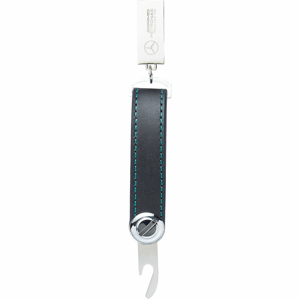 Mercedes AMG Petronas F1 Leather Keychain – Speedgear