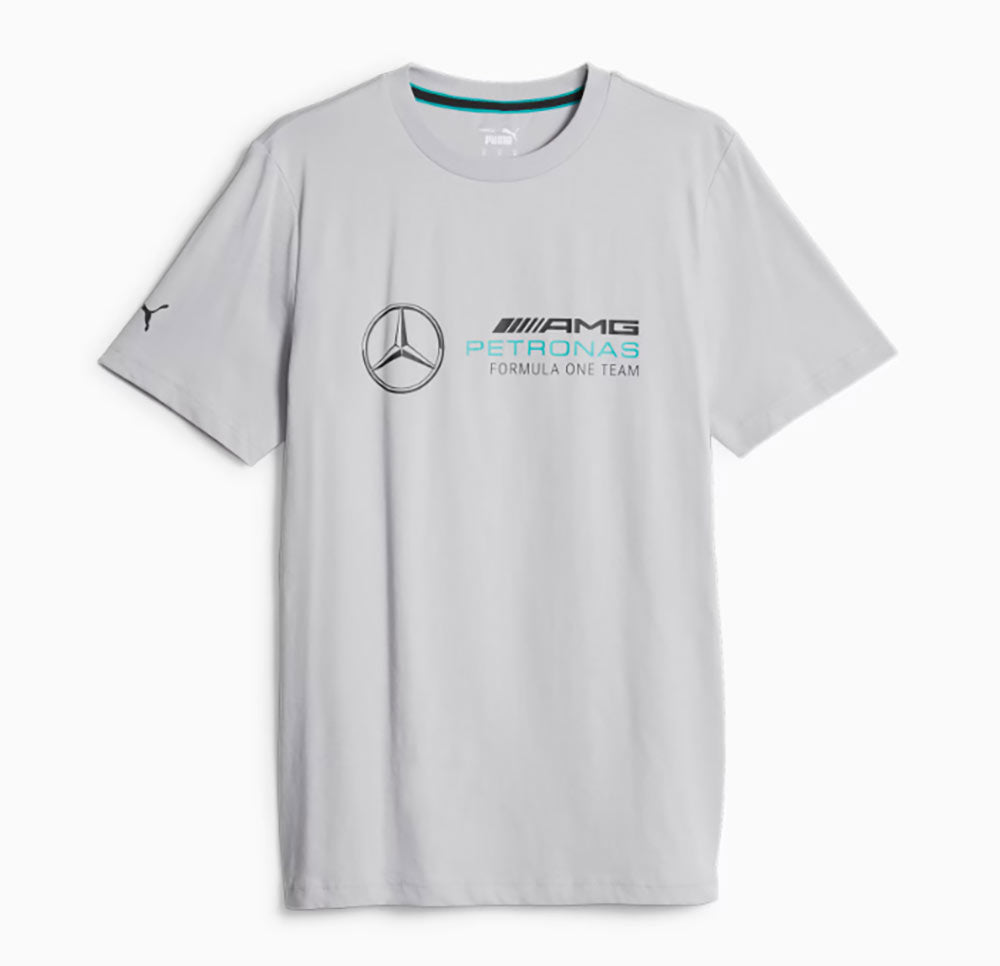 Puma Mercedes AMG F1 Logo Tee Silver – Speedgear