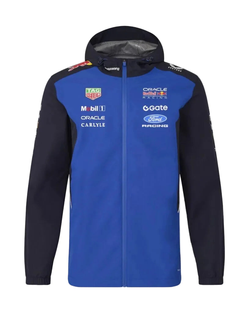 Red Bull Racing F1 Team Rain Jacket 2026 Navy – Speedgear